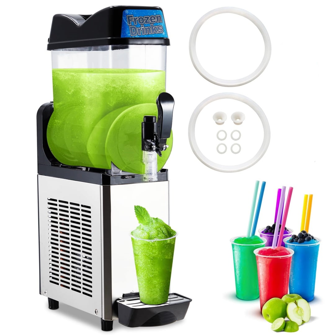 12L Commercial Slushy Machine, One Tank 3.2 Gal Margarita Machine, 430W ...