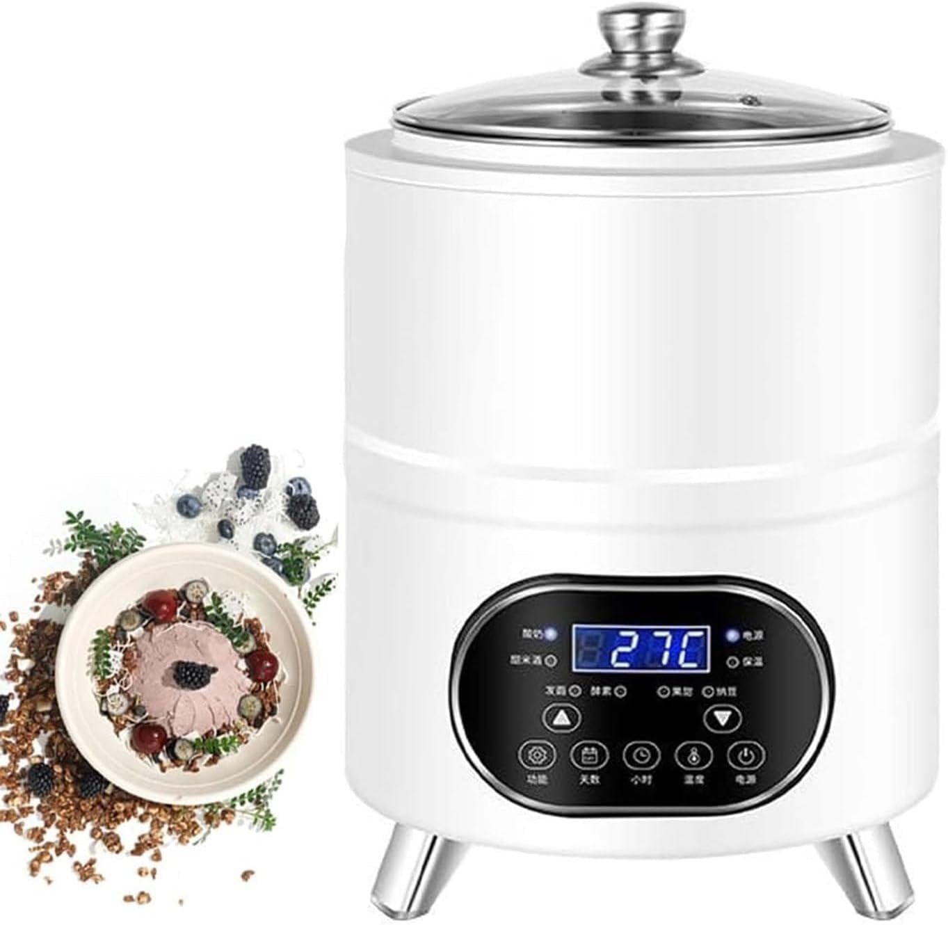 12L Commercial Yogurt Fermentation Machine,with Timing & Temperature ...