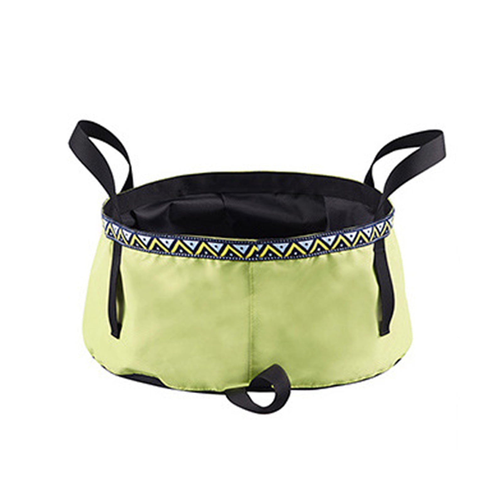 12L Folding Basin Portable Soft DurableNyion Cloth Camping Wash Basins ...