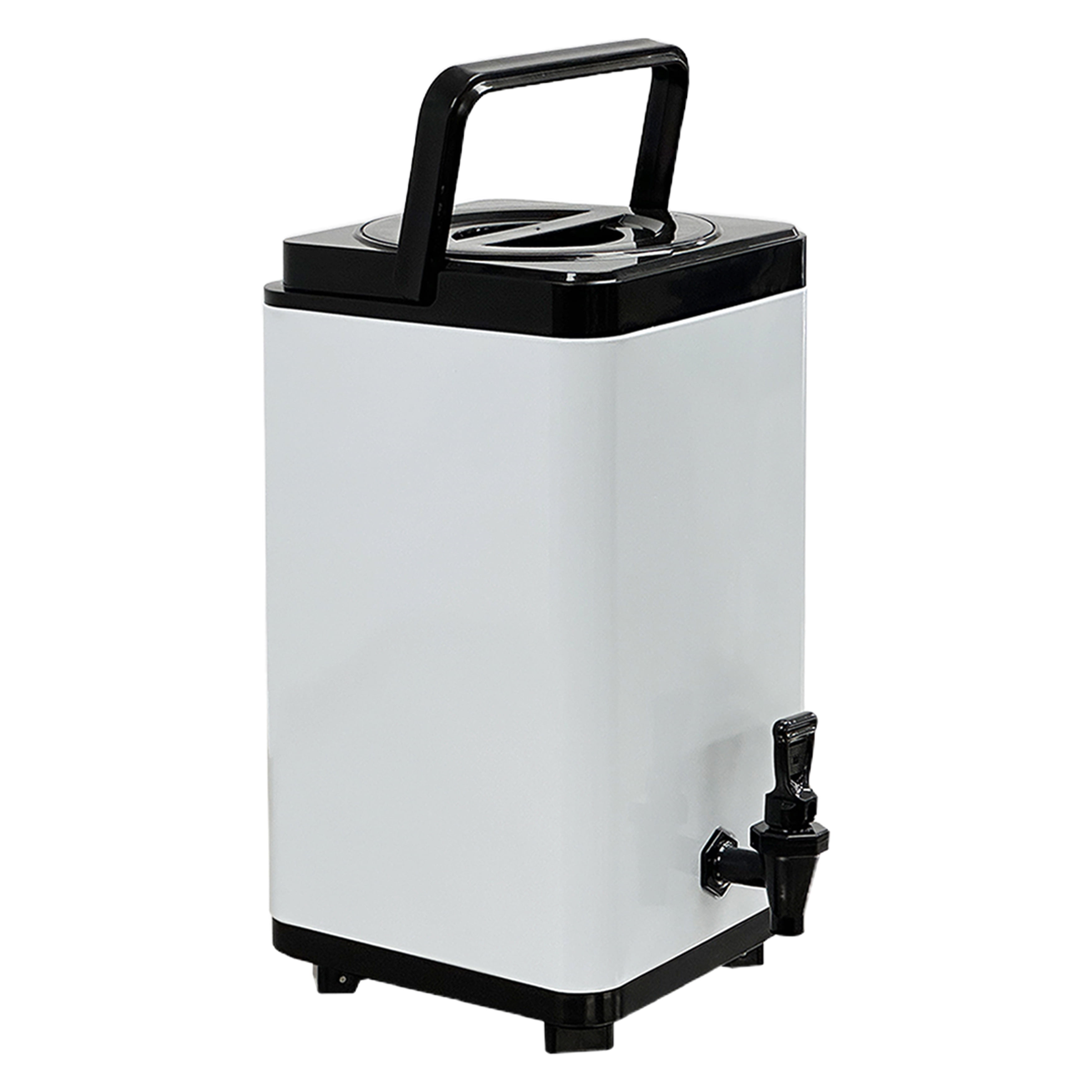 12L Insulated Barrel Beverage Dispenser Milk Tea Barrel, Dispenser 9.6 ...