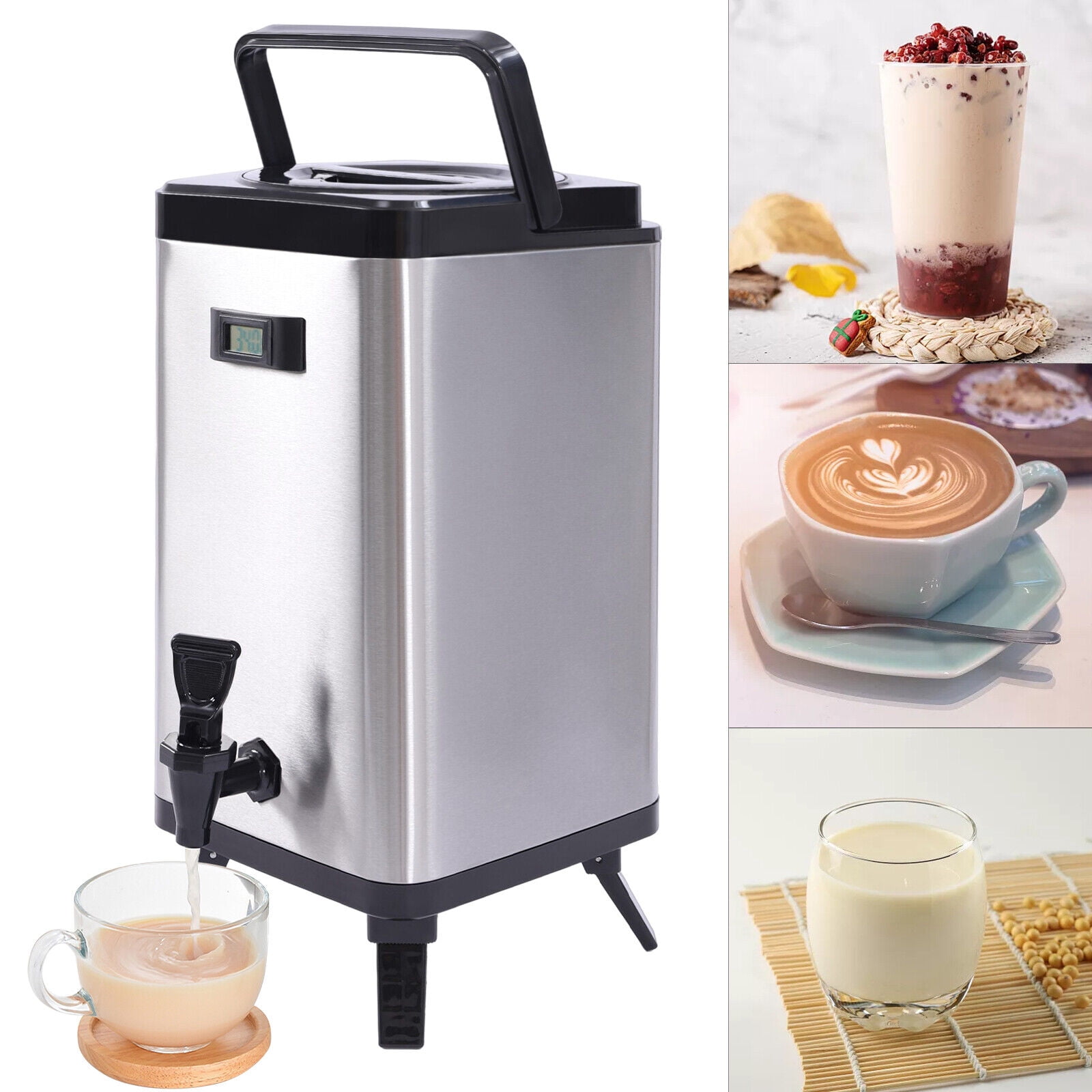 12L Insulated Hot Cold Catering Beverage Drink Dispenser Coffee Tea ...