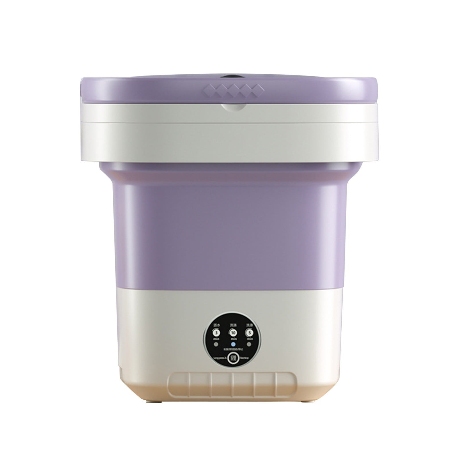 12L Portable Folding Washing Machine with Spin Dryer Compact Laundry ...