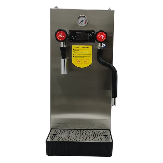 12L Steam Boiling Water Frothing Machine Commercial Milk Foam Maker ...