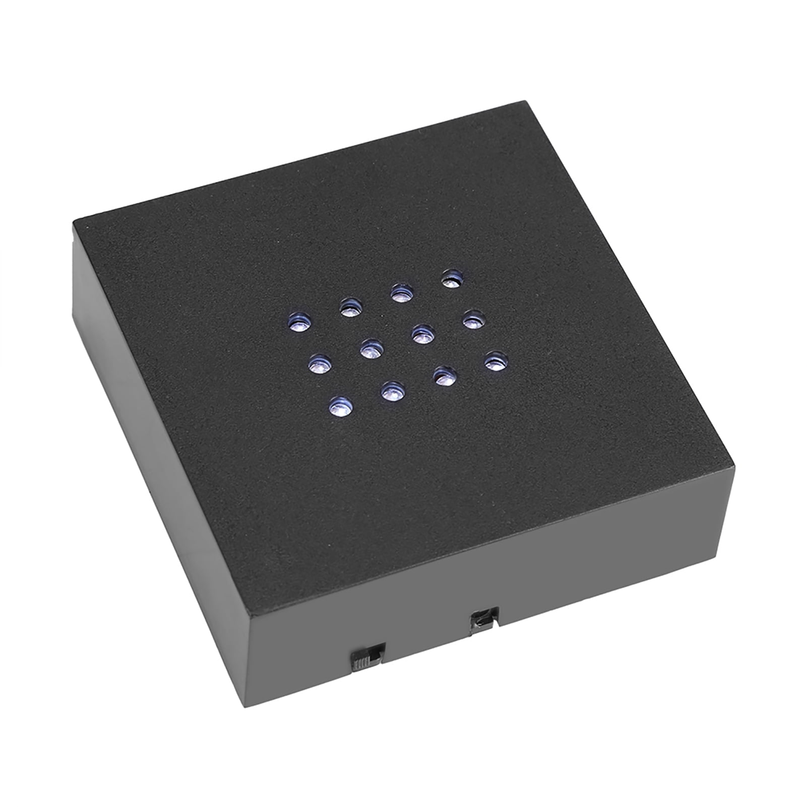 12LED White Light Display Stand Base Holder Lighted Square Stand ...