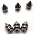 12MM 50 Sets Metal Tree Spikes and Studs Metallic Screw-Back for DIY ...