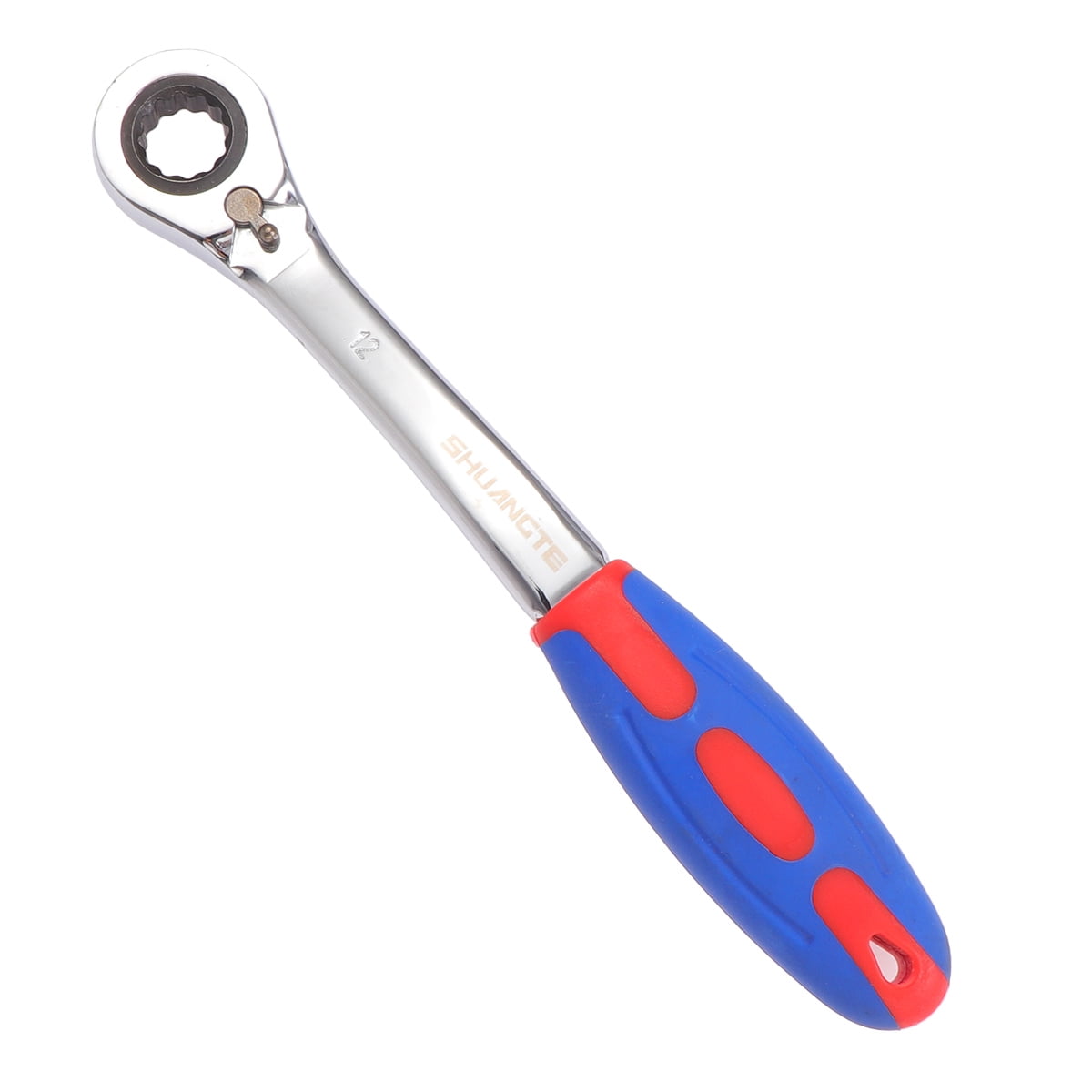 12MM Two-way Ratchet Quick-Release Easy to Use Tooth Round Head Ratchet Wrench - Walmart.com