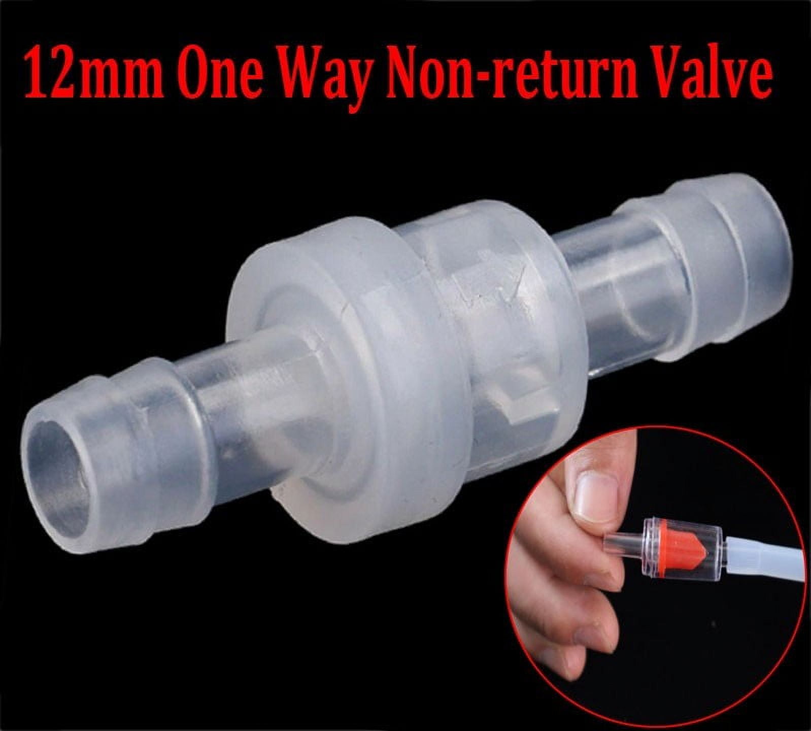 12Mm Plastic Check Valve Way Non-Return Valve Aquarium Air Diaph ...