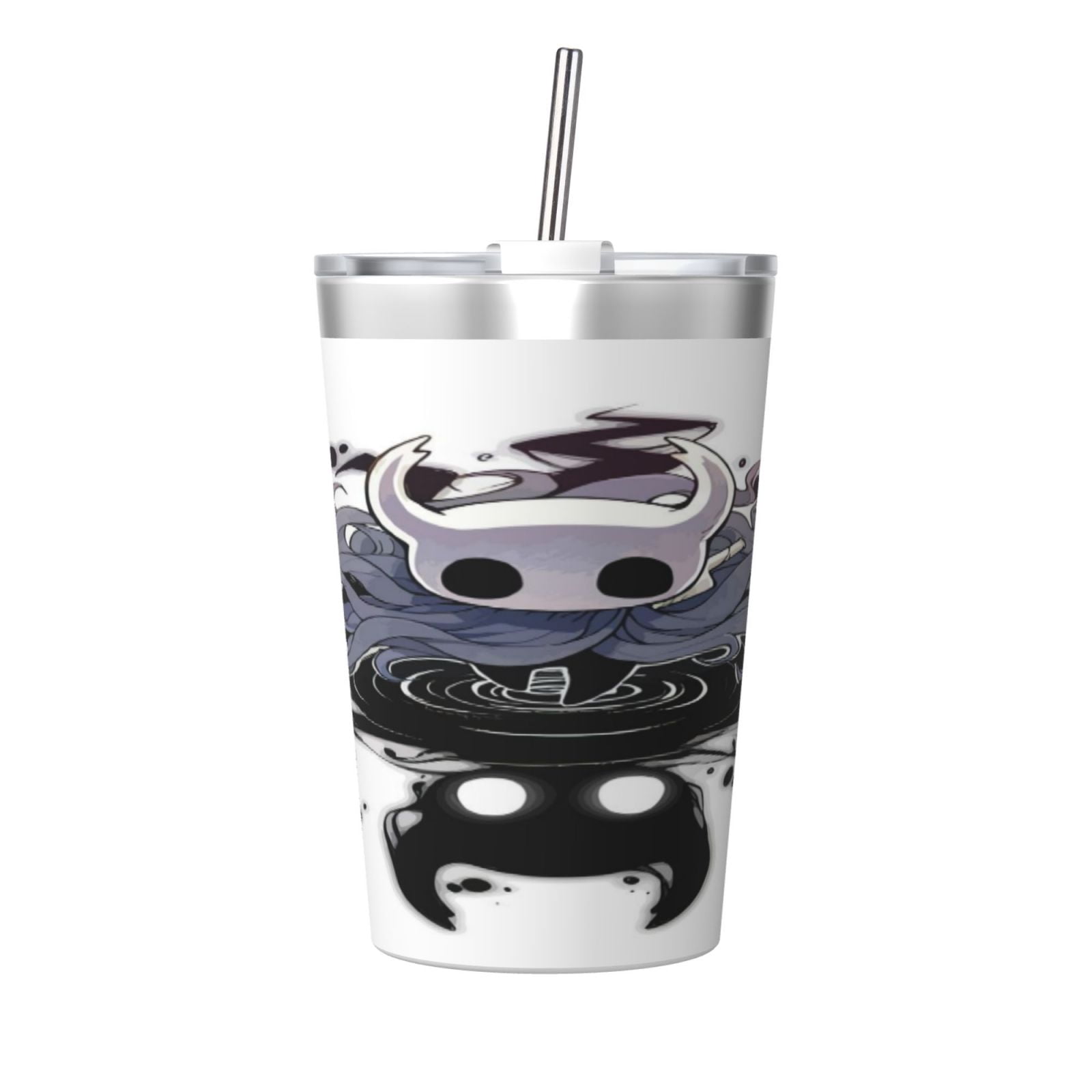 12OZ Hollow Knight Thermos With Conical Straw Insulated Kettle ...