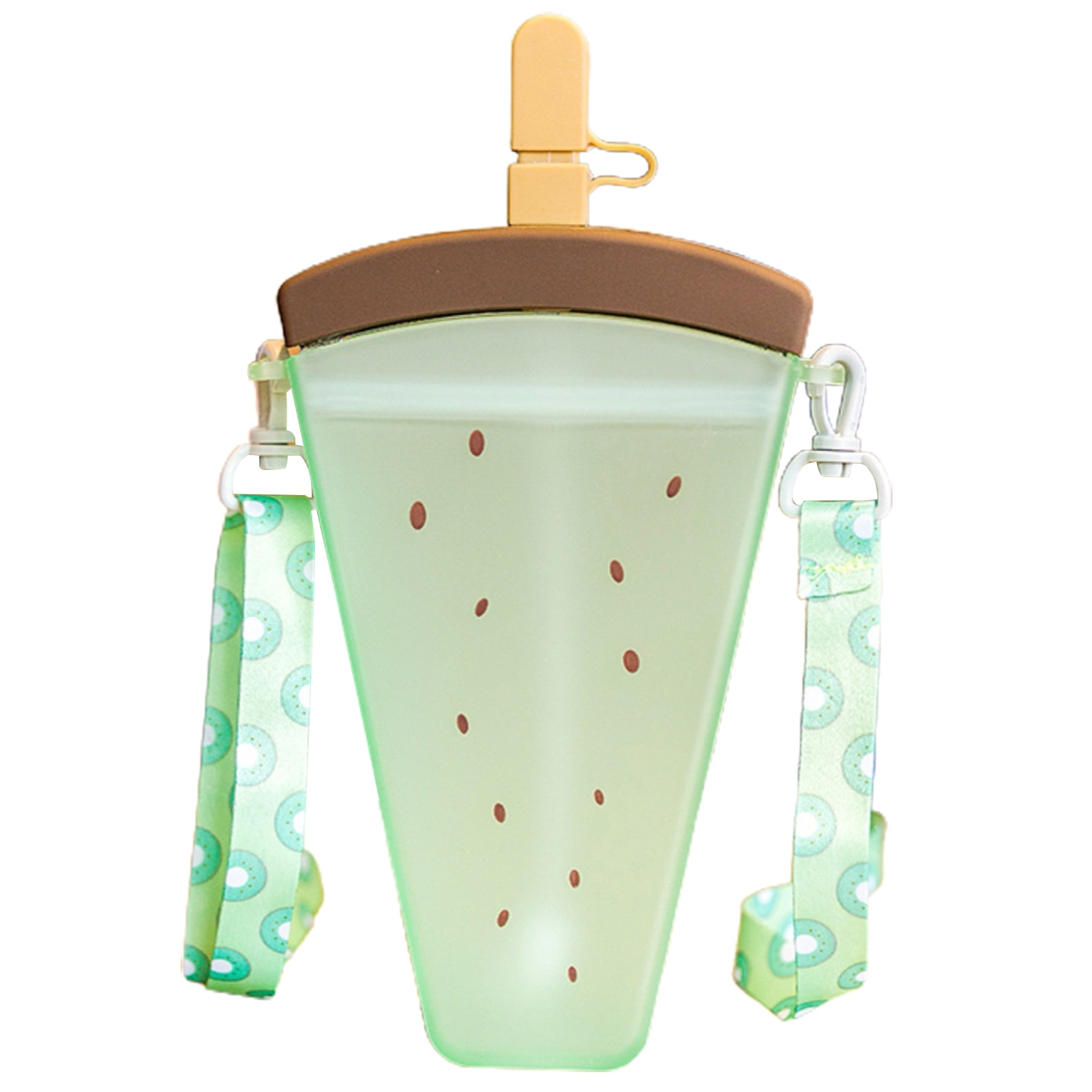 12Oz Cute Water Bottle with Straw, Creative Kawaii Popsicle Cups ...