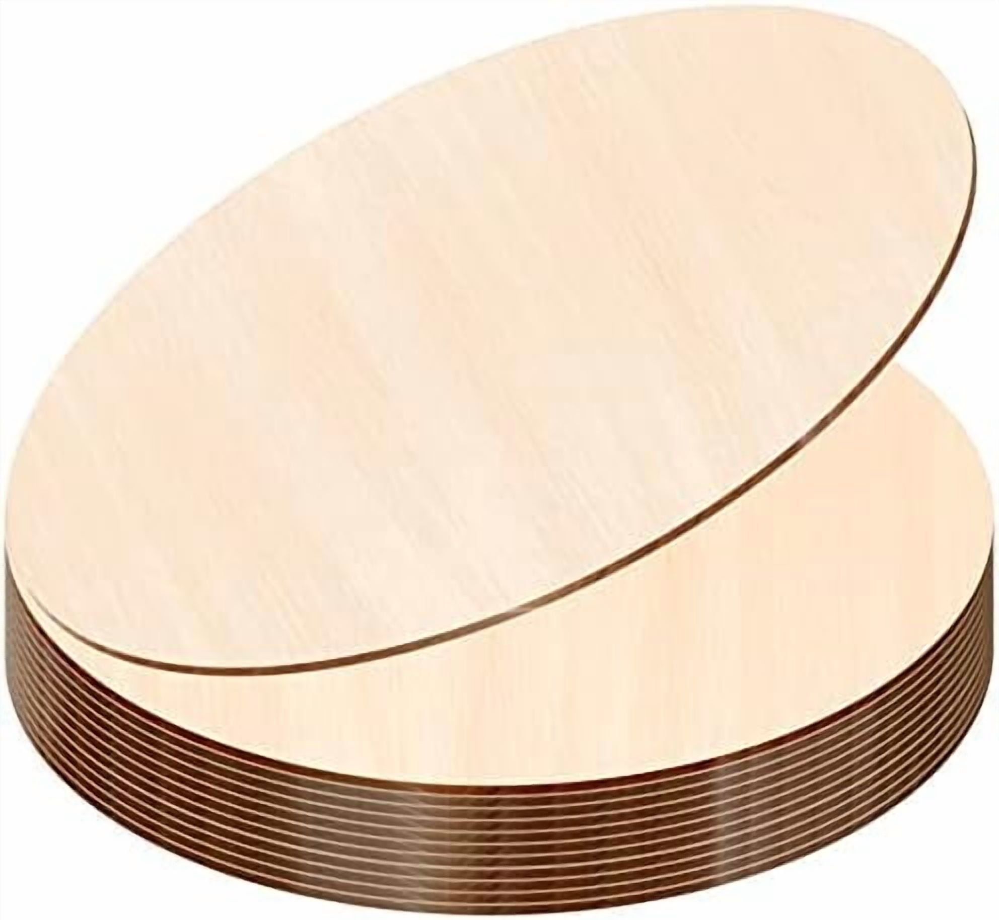 12PACK Wood Rounds for Crafts, 12 Inch Unfinished Wood Circles Discs ...
