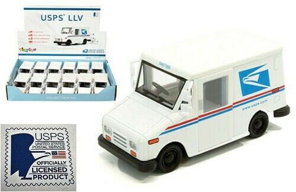 12PC BOX: 5" USPS LLV United States Postal Service Mail Diecast Toy Car ...