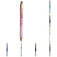 12PC Ballpoint Pens Black Medium Point 1mm Pen With Soft Grip Point For ...