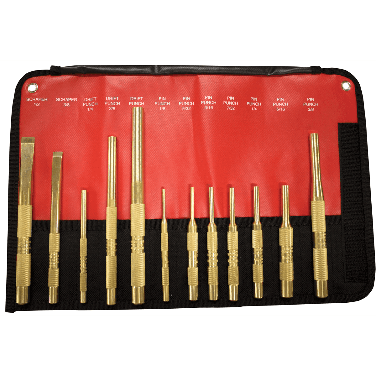 Mayhew 12PC Brass Punch & Scraper Set, Smooth Polished Finish - Walmart.com