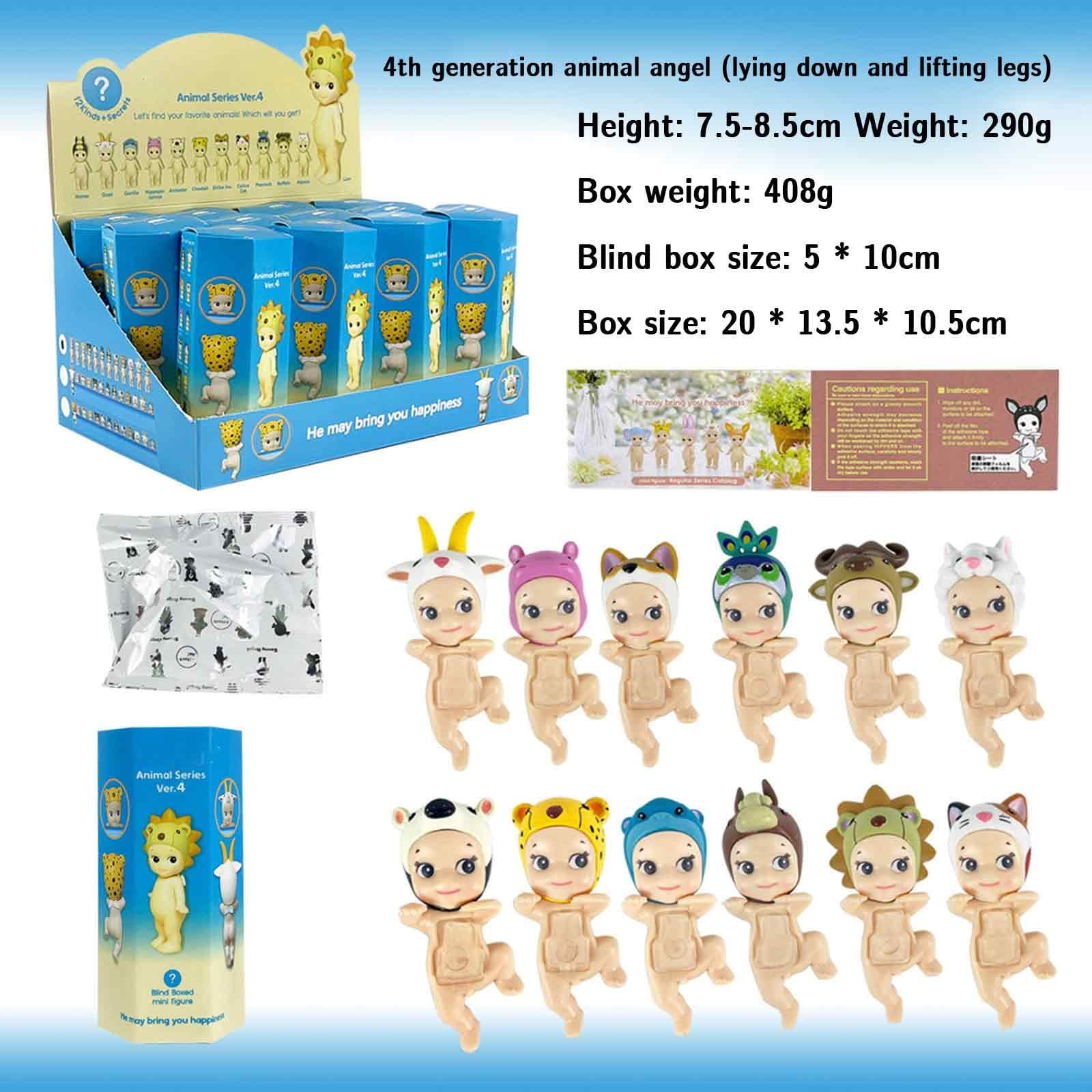 12PC Sonny Angels Figure Hipper Officially Licensed Animal Series Chin ...