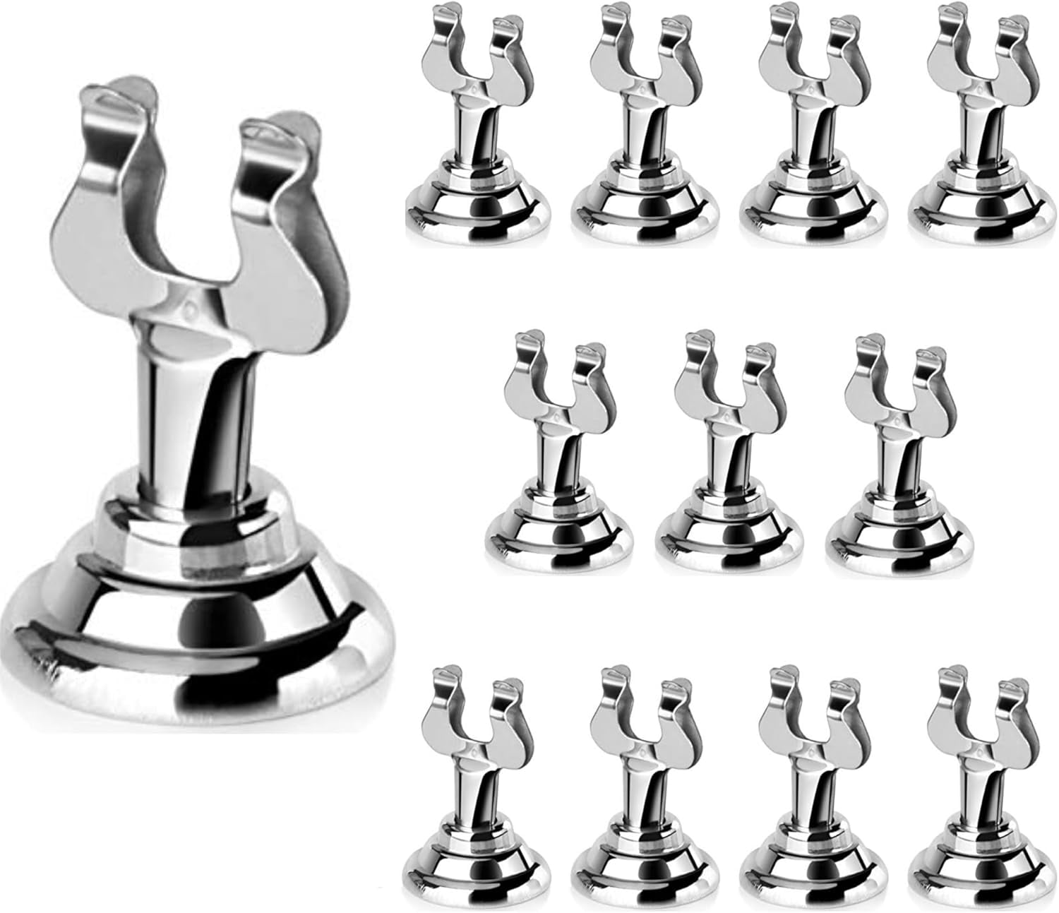12PCS 1.5 Inch Table Number Holders, Place Card Holders, Table Card ...