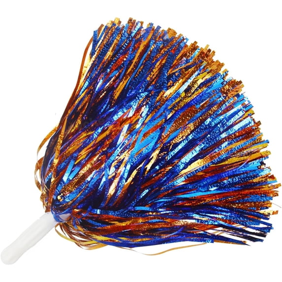 12PCS/24PCS Metallic Pom Poms Cheerleading Fluffy Shiny Cheer Pom Poms ...