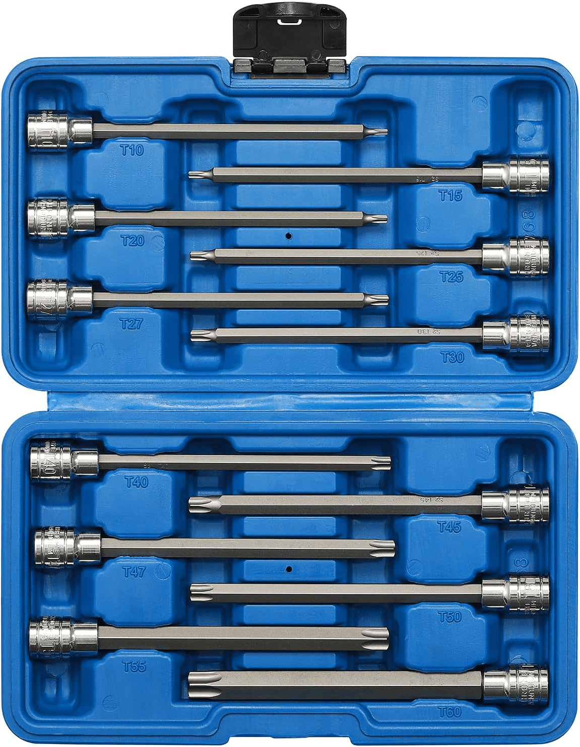 12PCS 3/8" Drive Extra Long Torx Bit Socket Set, CR-V, S2 Steel, 5.9" Length Sta - Walmart.com