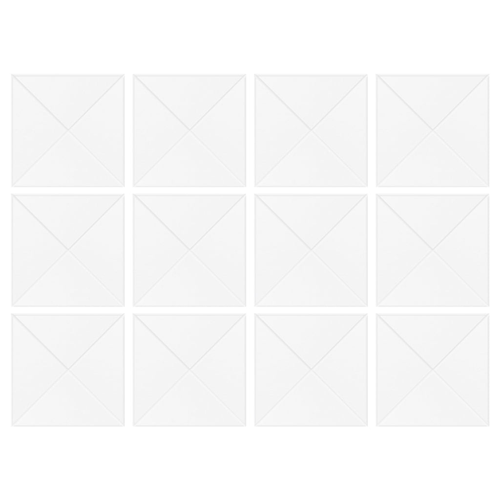 12PCS Acoustics Foam Wall Tiles Soundproof Foam Panel Square Wall ...