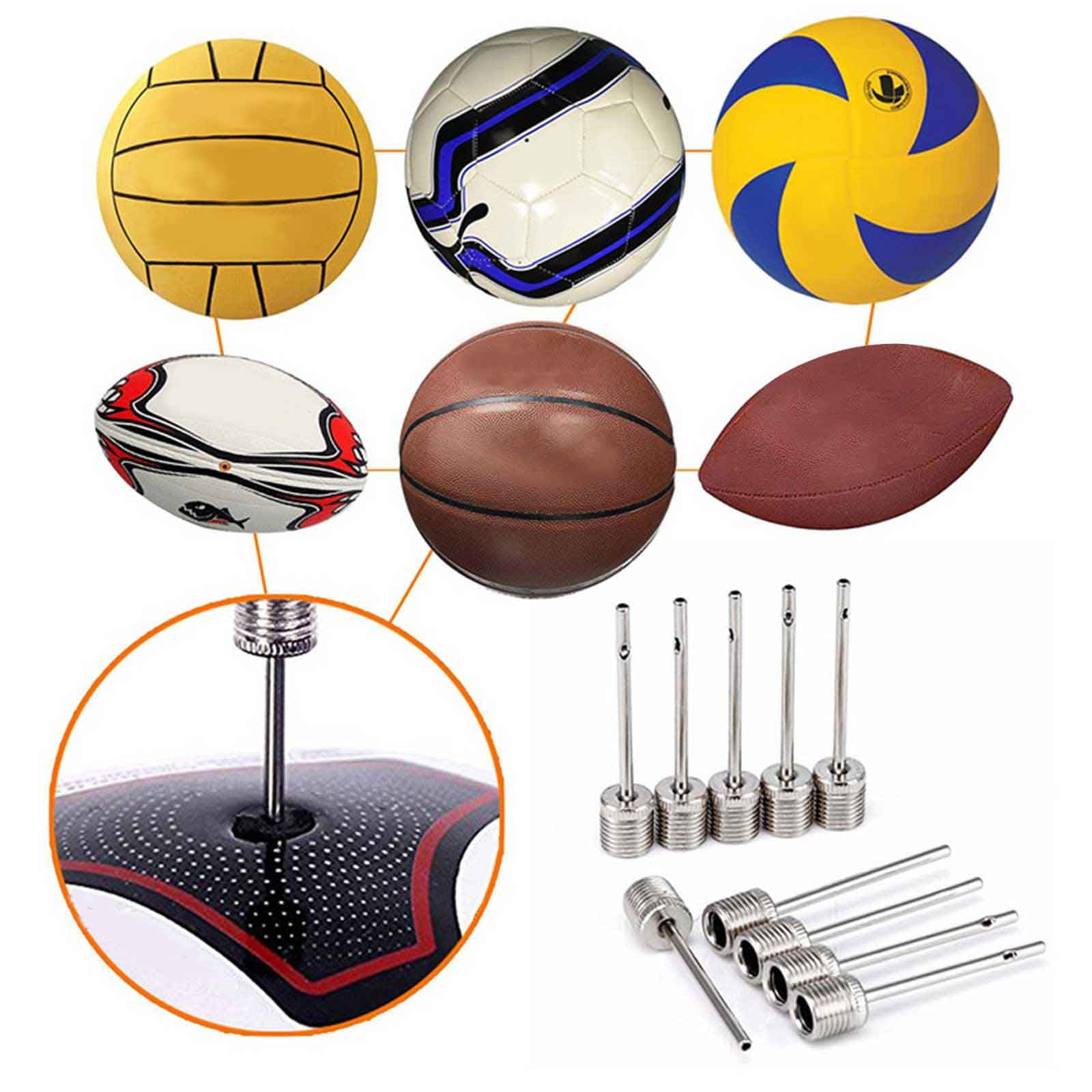 12pcs Air Inflating Needle Dual Port Inflation Needles Inflating Needle For Football Basketball