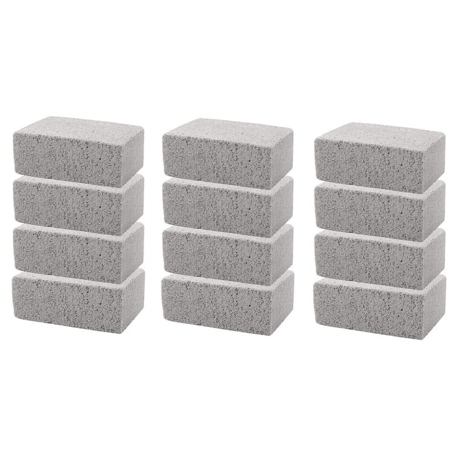 12PCS BBQ Grill Cleaning Brush Brick Block Barbecue Cleaning Stone ...