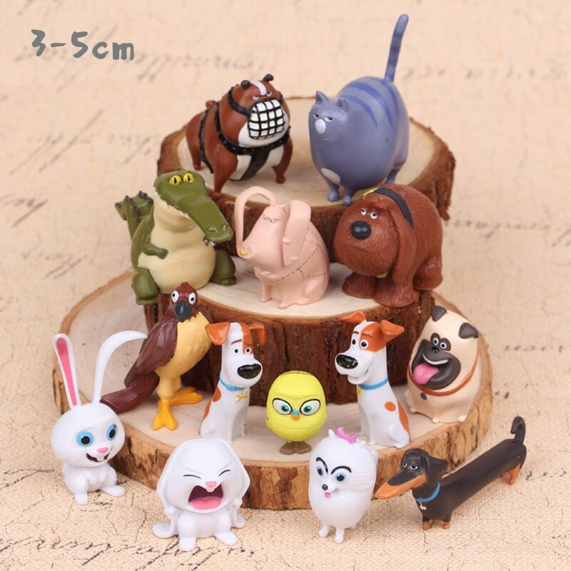 12PCS Cartoon Mini Figures Set With Charlie Sally and Woodstock Ideal ...