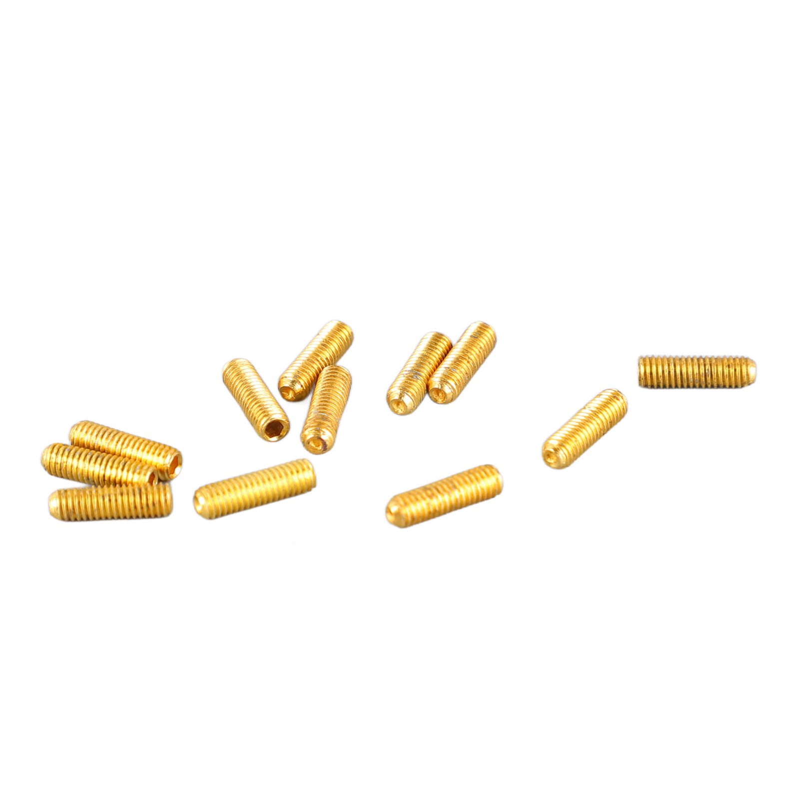 12PCS Electric Guitar Saddle Height Adjustment Screws Bridge Height ...