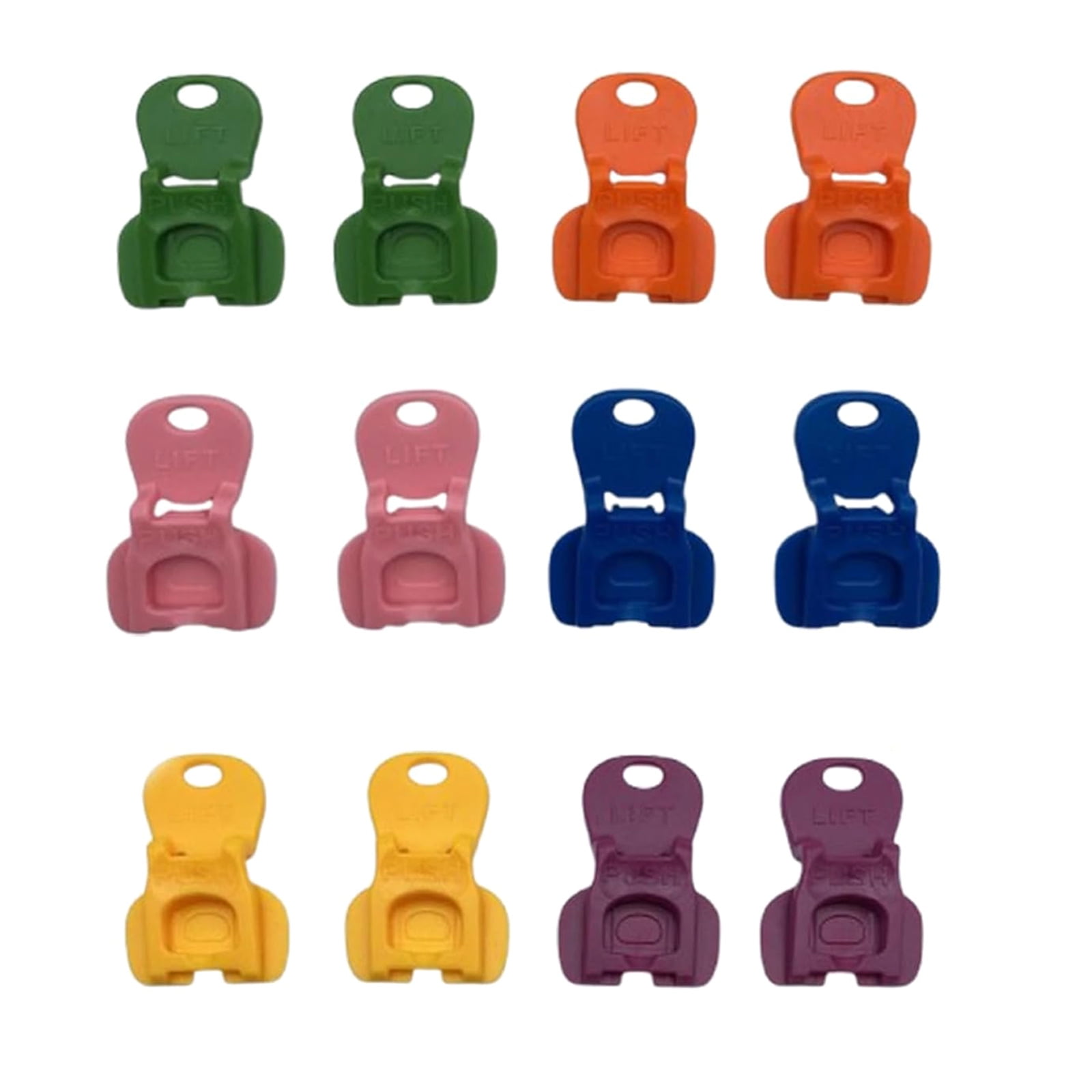 12PCS Ergonomic Can Openers Nonslip Grip Quick Open Bottle Caps Remover ...