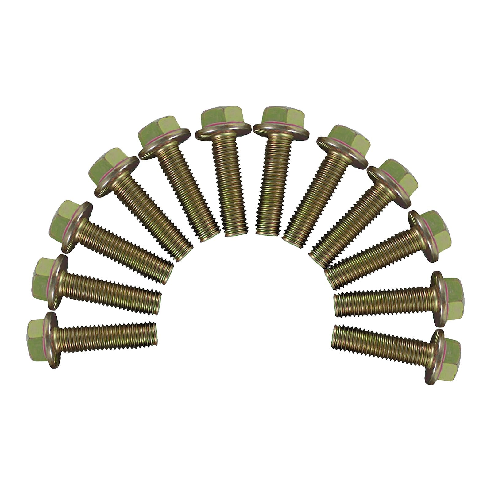 12PCS Exhaust Manifold Header Bolts Hardware Kit 03413B for Chevy GMC ...