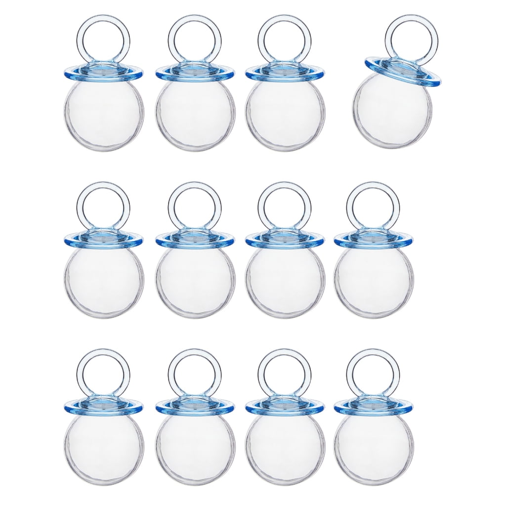 12PCS Fillable Pacifier Shape Candy Boxes for Baby Shower and ...