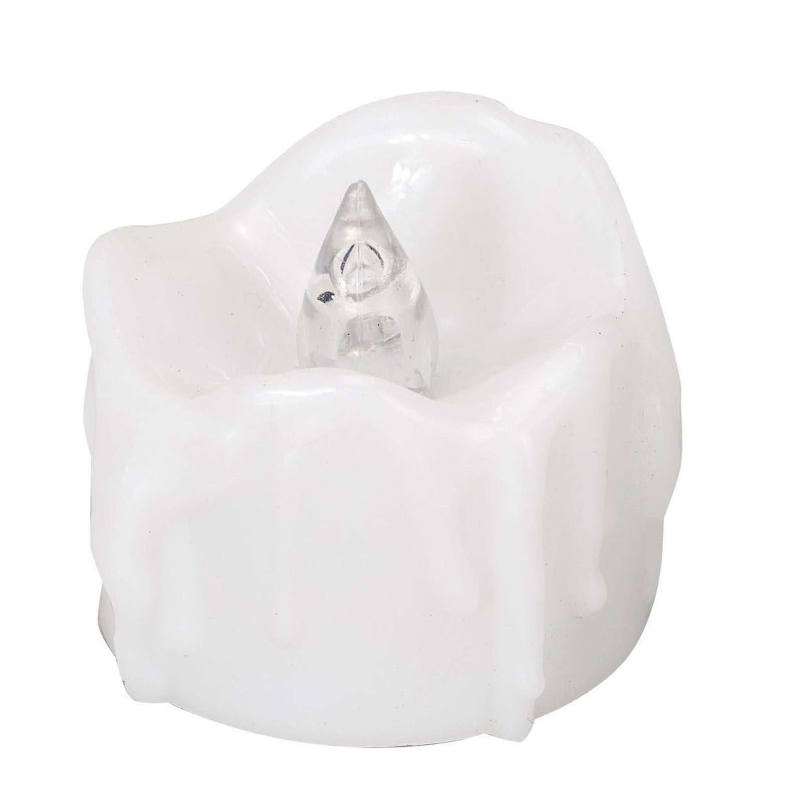 12PCS Flickering Flameless Tea Lights Candles, Fake Electric LED Votive ...