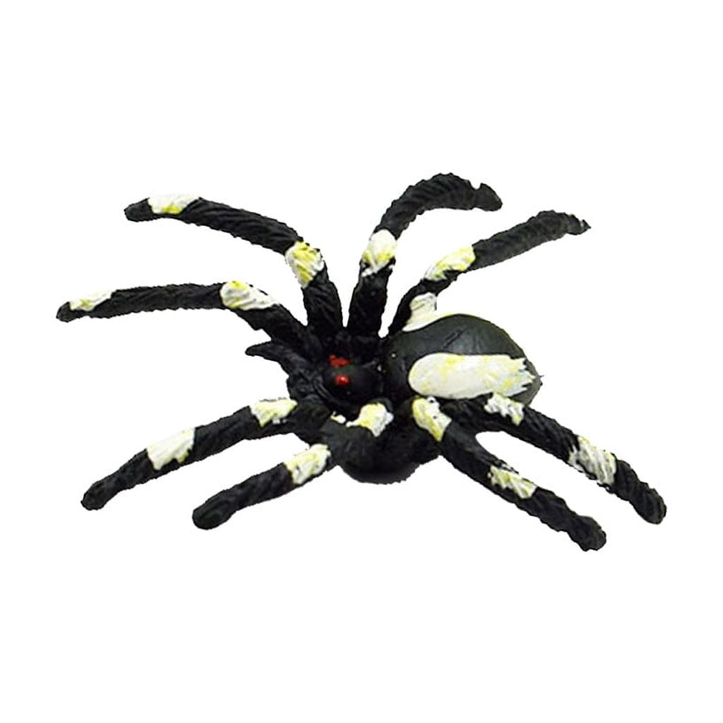 12PCS Halloween Spider Decorations - Funny Scary PVC Spiders for Indoor ...