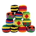 12PCS Hand-Made Knitted Footbag Sack – 2026 Upgraded Assorted Crochet ...
