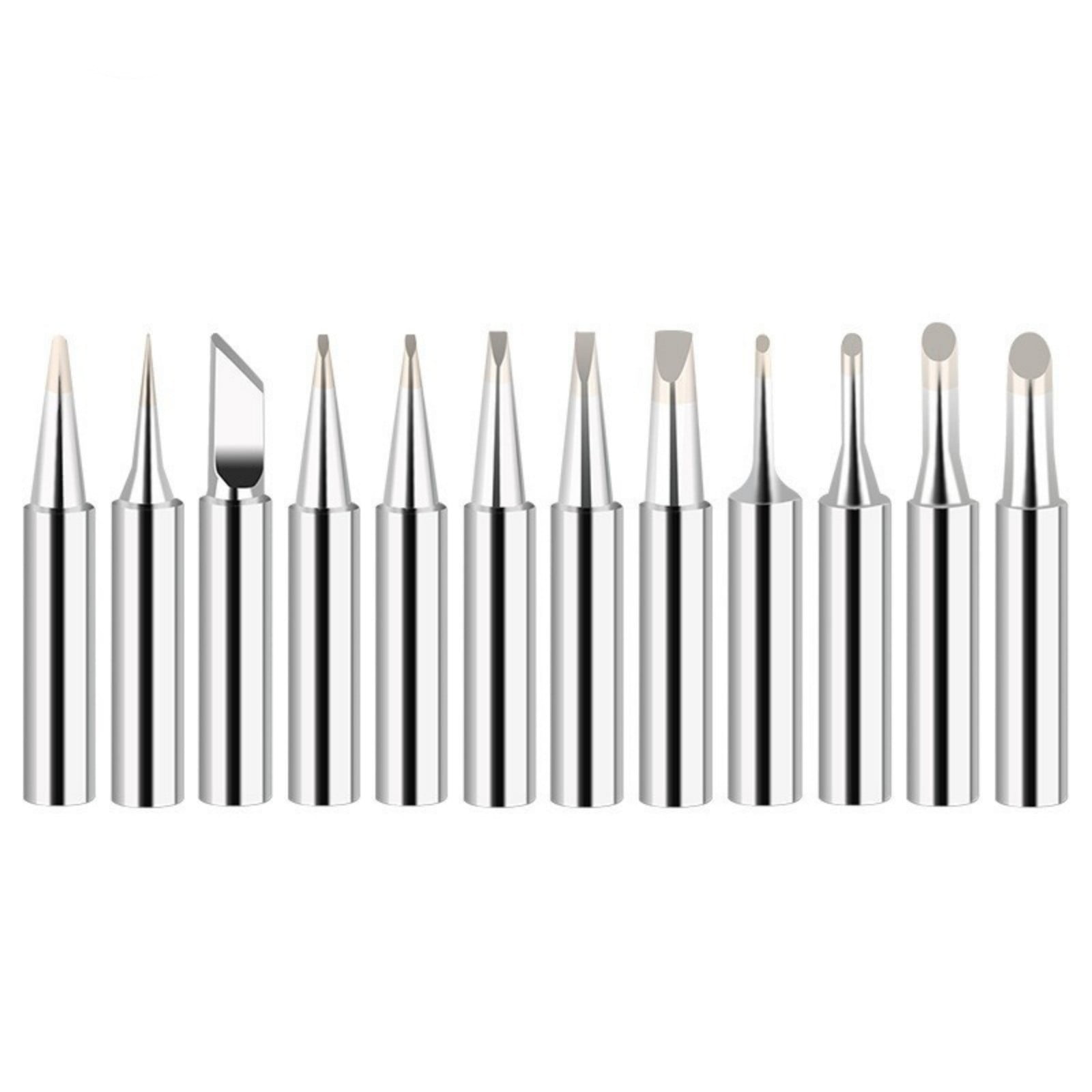 12PCS High Performances Soldering Iron Tips Fast Heating Internal ...