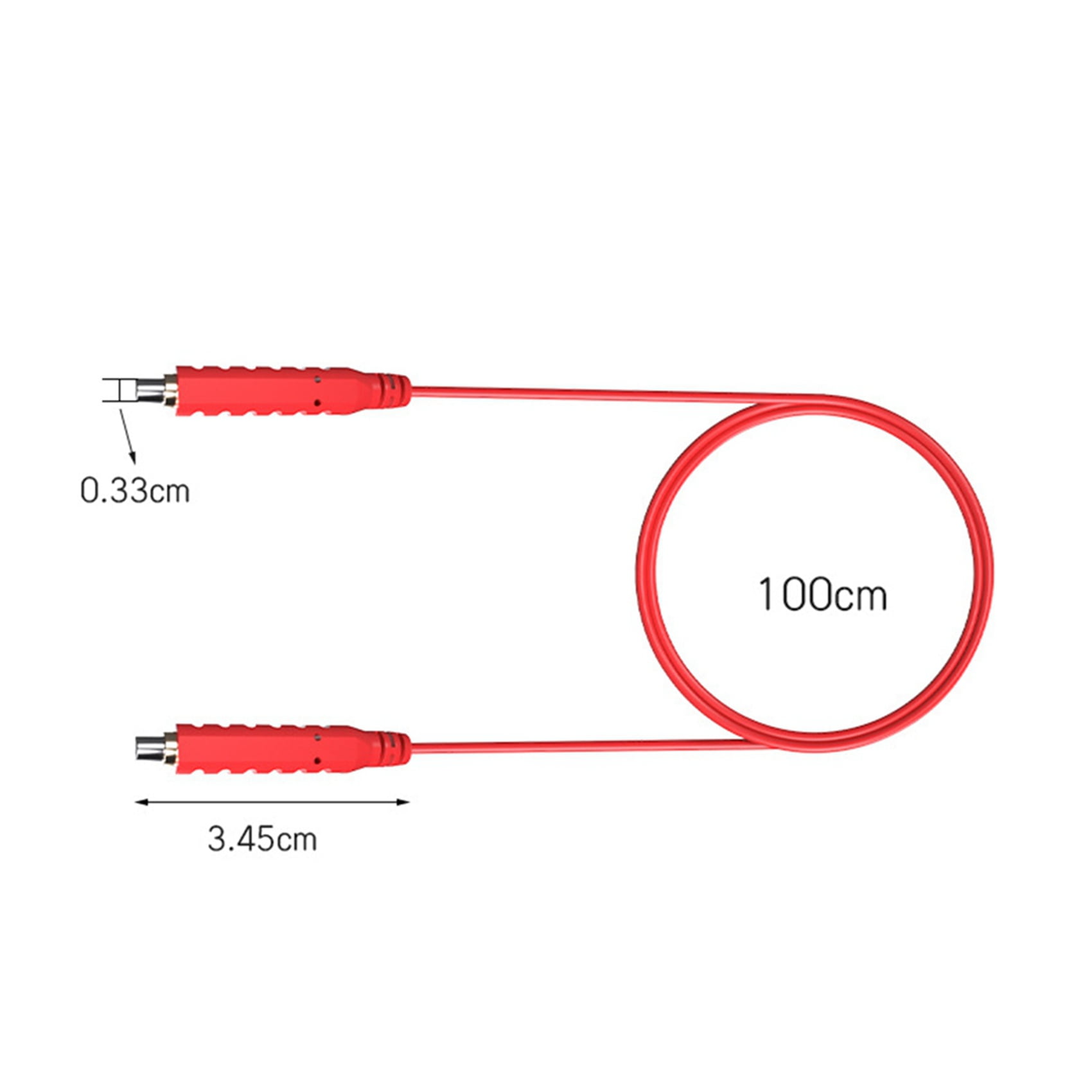 12PCS Magnetic Test Leads Silicone Soft Flexible Jumper Test Wires 30V ...