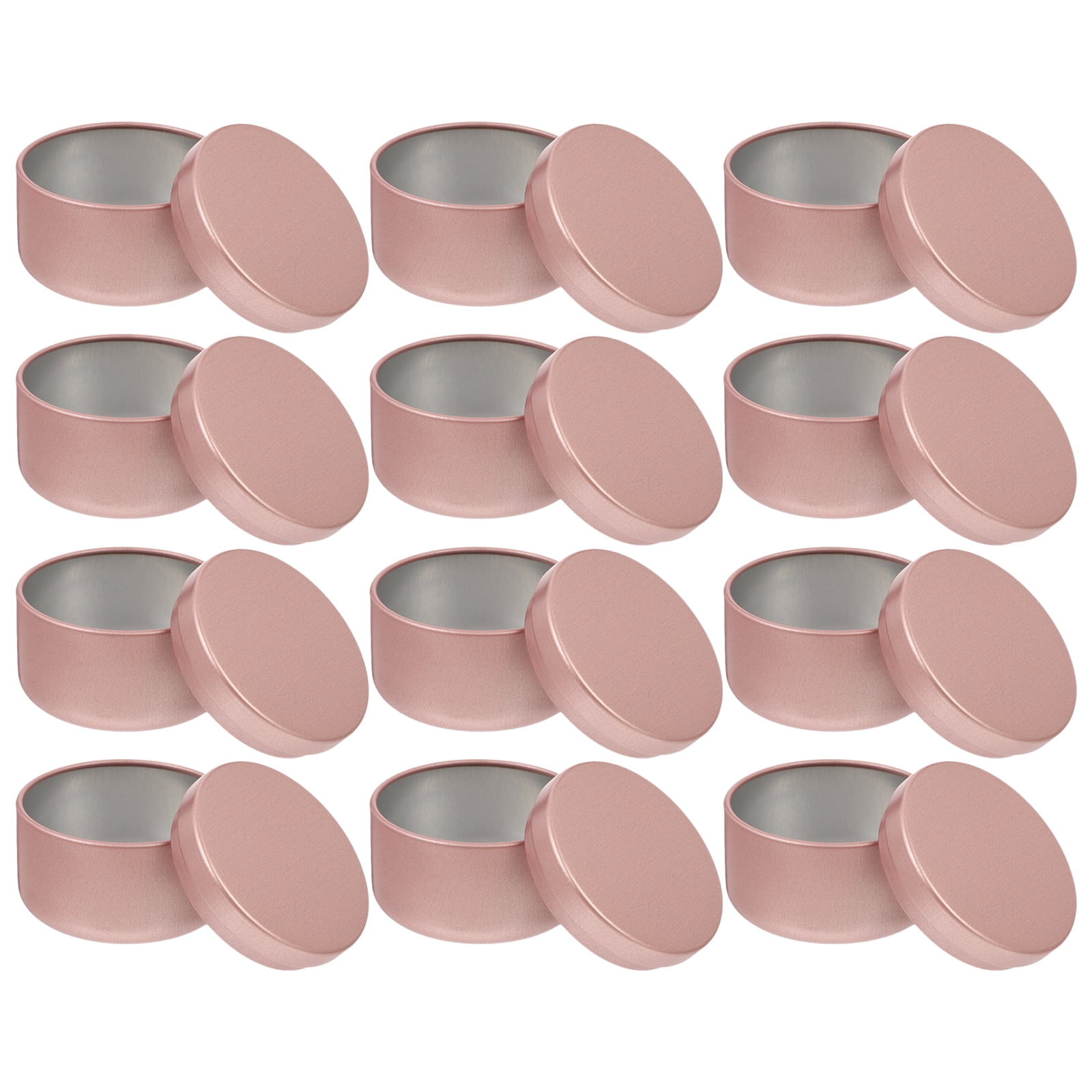 12PCS Metal Tin Aromatherapy Sealed Metal Tin Storage Metal Cans Metal ...