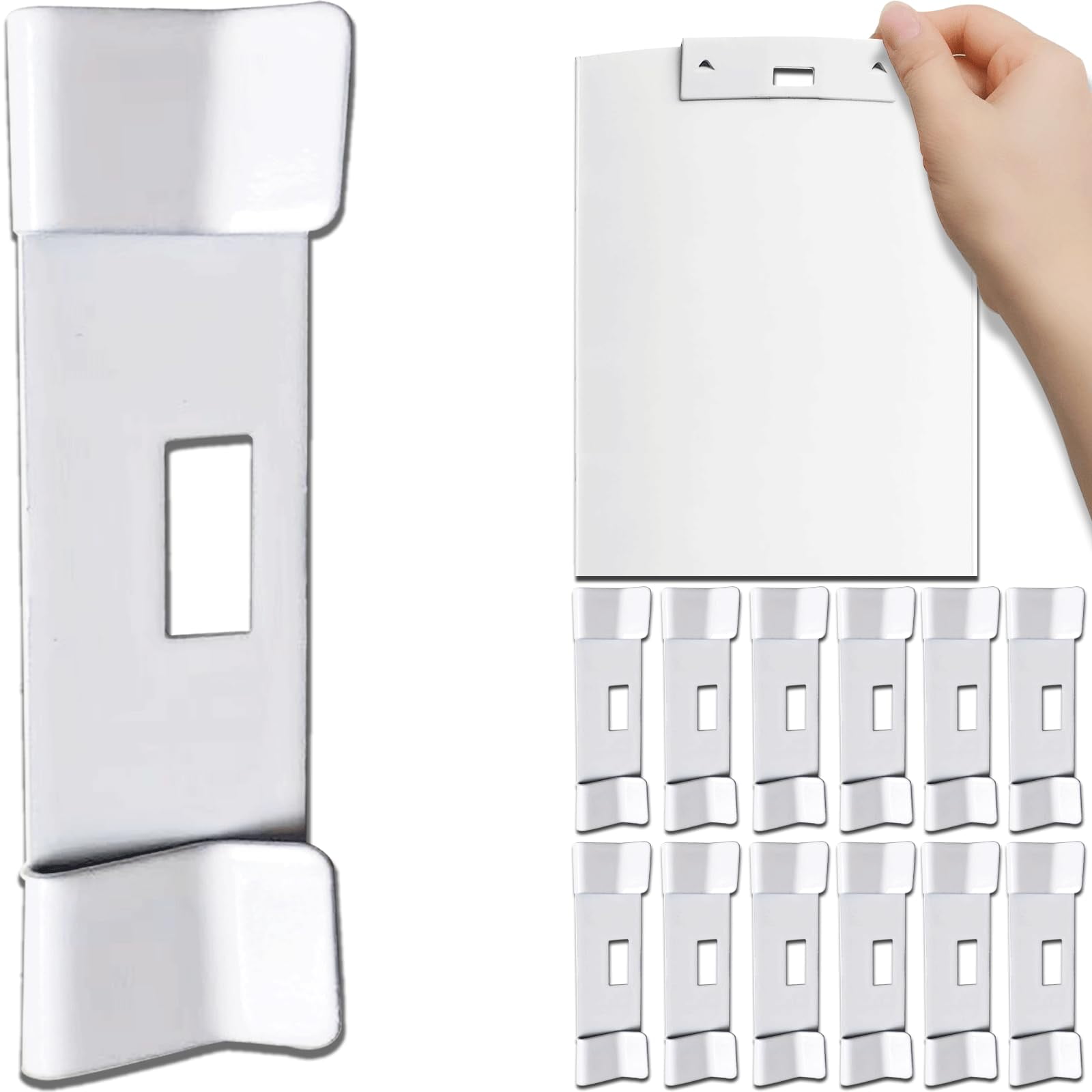 12PCS Metal Vertical Blind Repair Tabs, Vane Savers Kit to Fix Broken ...