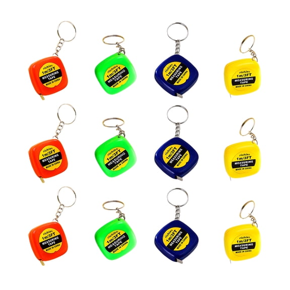 Measuring Tape Keychains for Home Improvement and On-the-Go Use
