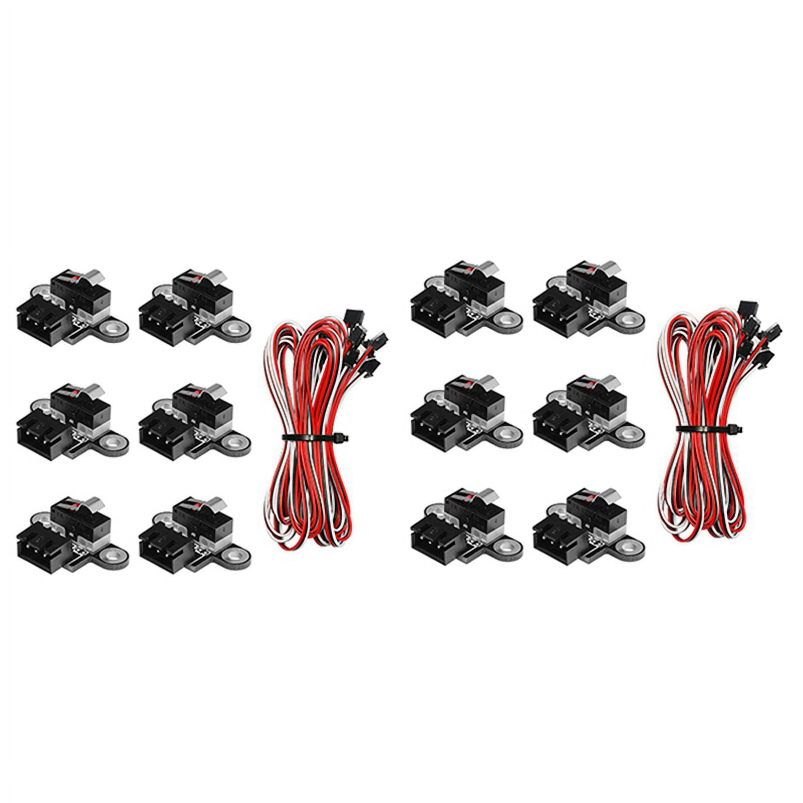 12PCS Mini Limit Switches with 1M 3 Pin Cable for 3018-PROVer/3018-MX3 ...