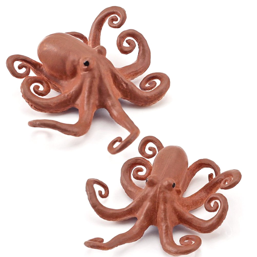 12PCS Mini Sea Toys for Kids Plastic Sea Animals Figurines Simulation ...