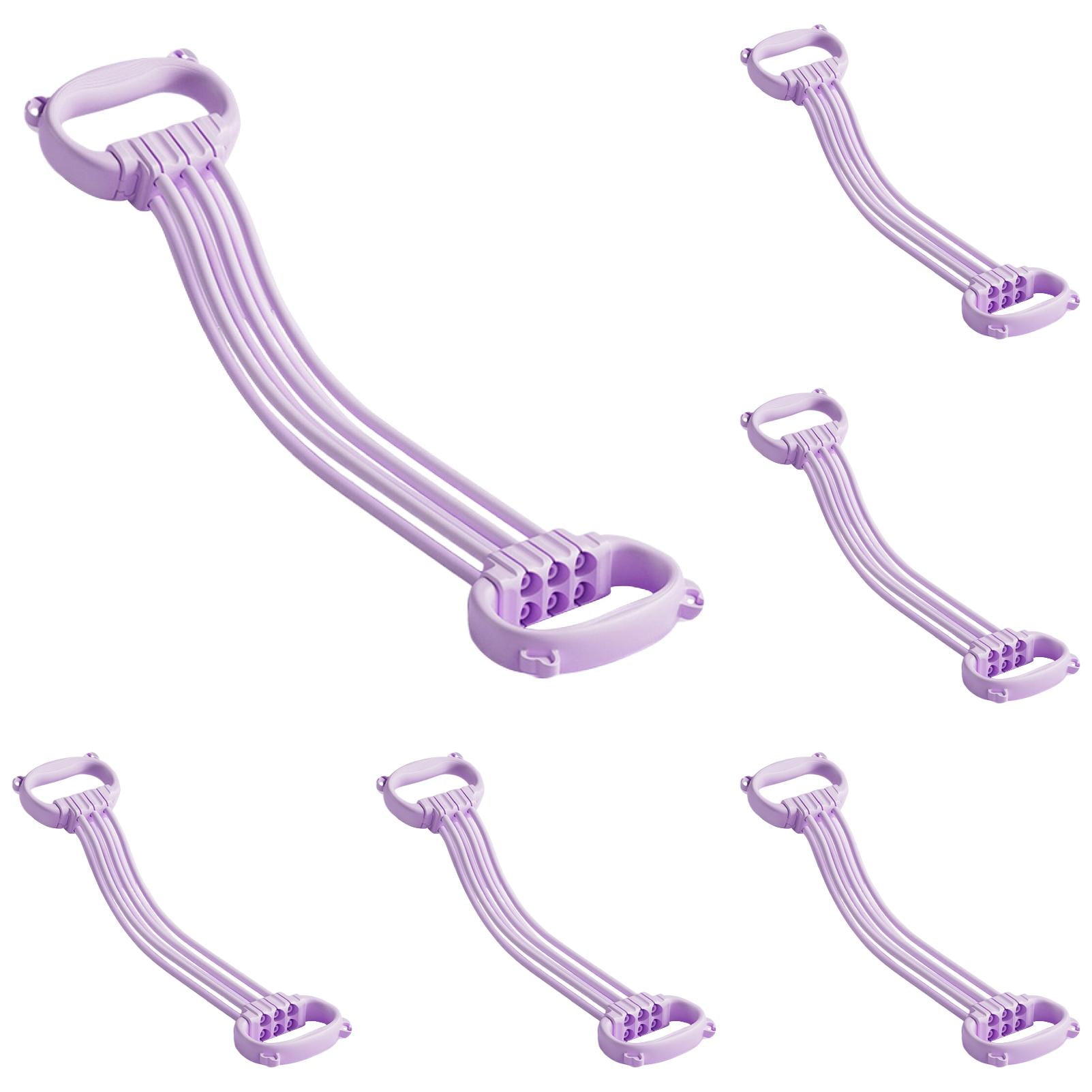 12PCS Resistance Bands with Handles - Fabric Exercise Bands for Full ...