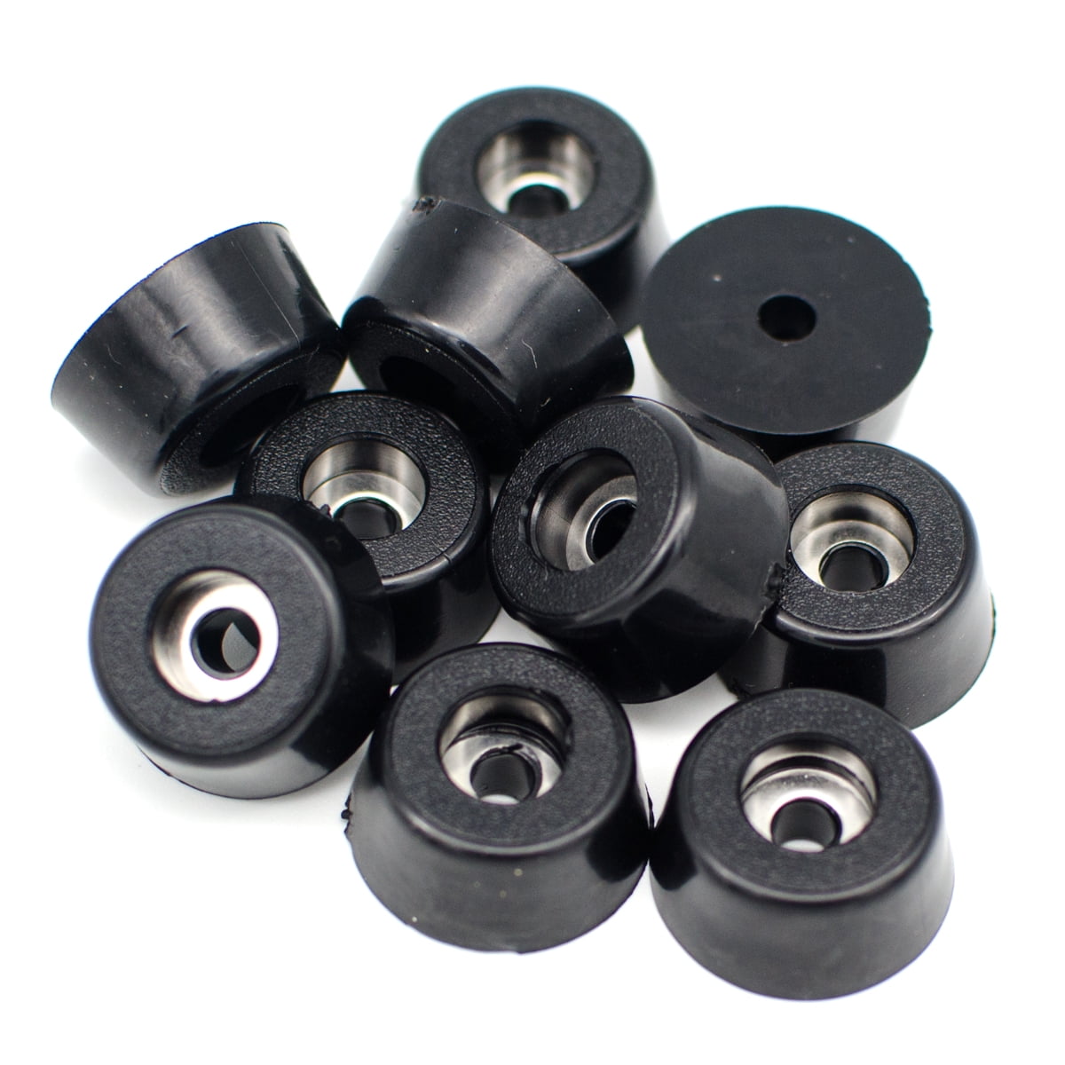 12PCS Round Black Rubber Feet Environmentally Friendly Bumpers Pads ...