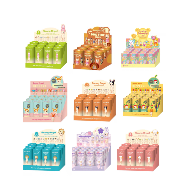 12PCS Sonny Angel Hippers Marine Series Holding Face Sonny Angles ...