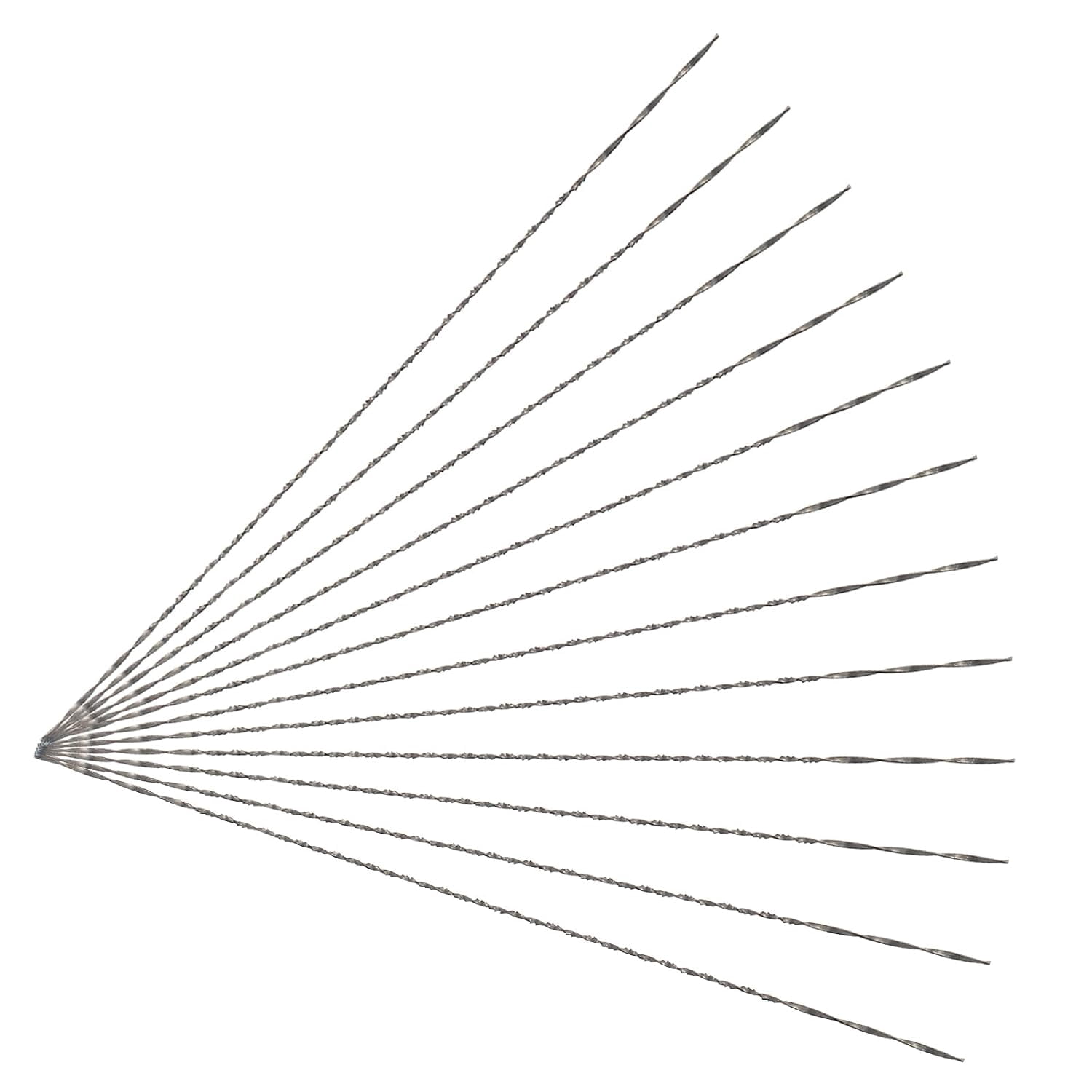 12PCS Spiral Scroll Saw Blades, Plain End Saw Blades Assortment for ...