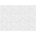 12PCS Square Acoustics Foam Wall Panels Soundproof Wall Panels Sound ...