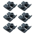 12PCS Top Glides TuffSki Walker Glide Skis - 6 Pairs (Gray) - Walmart.com