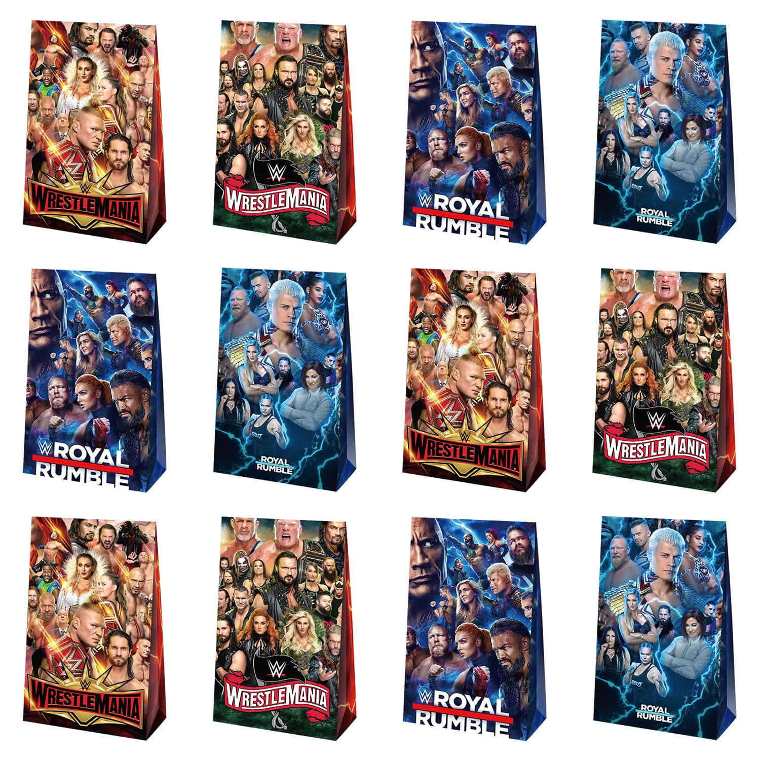 WWE Greeting Cards and Gift Wrap in WWE Party Supplies - Walmart.com