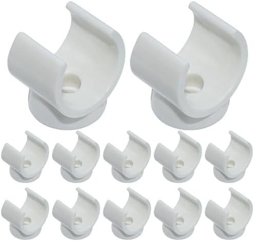 12PIC 1 Inch PEX Clips, 25 mm Pipe Hangers, PEX Tubing Clamps, PVC ...