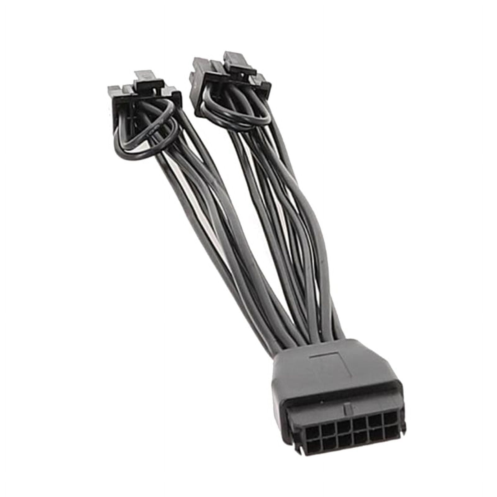 12PIN to Two 6+2 Graphics Card Power Adapter 12Pin to 8pin Power ...