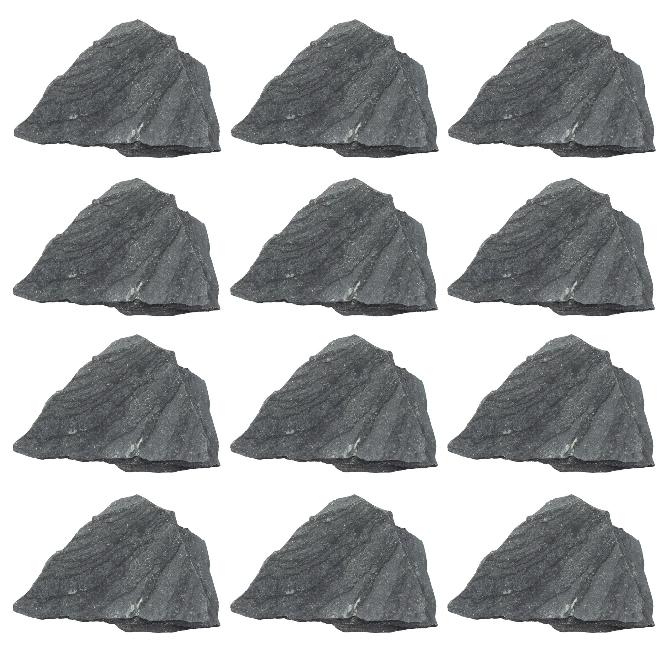 12PK Raw Slate, Metamorphic Rock Specimens - Approx. 1" - Geologist ...