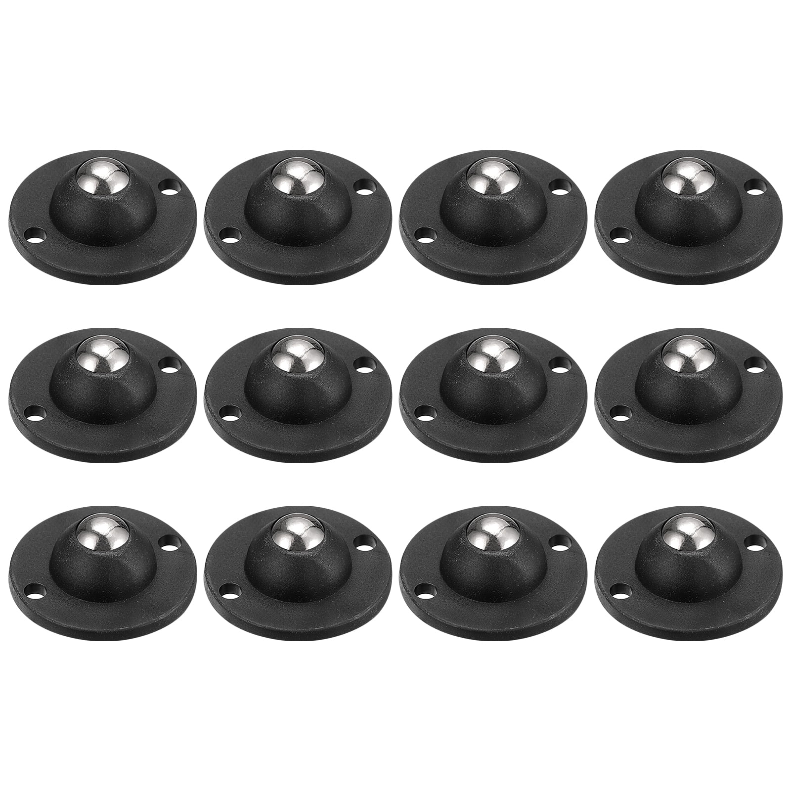 12Pack Adhesive Mini Caster Wheels, Swivel Universal Caster 360 Degree ...